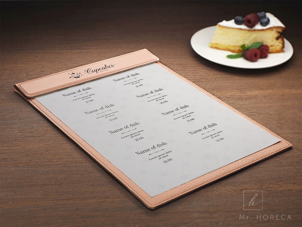 Magnetický menu pad Buffalo ornament | Mr. HORECA